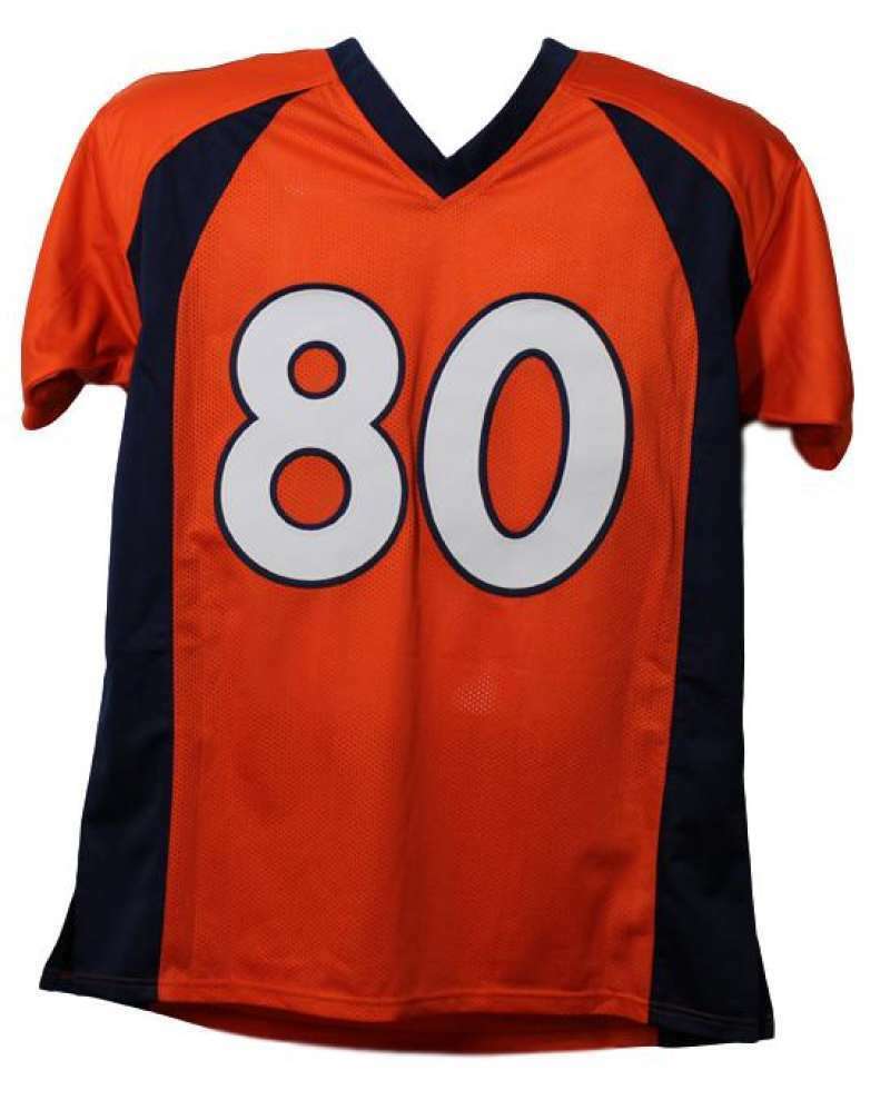 Rod Smith Autographed/Signed Denver Broncos XL Orange Jersey JSA 21068 ...