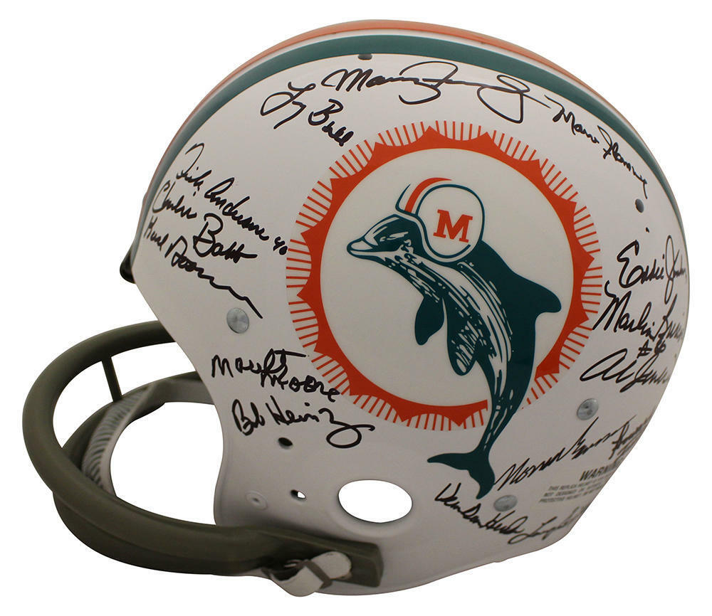 1972 Miami Dolphins Autographed Proline TK 25 Sigs Scott Csonka JSA ...
