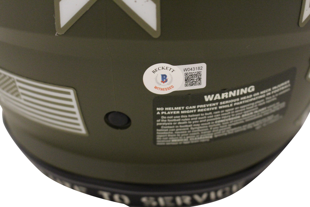 Josh Allen Autographed Buffalo Bills Authentic Salute Helmet Beckett ... Josh Allen Autographed Buffalo Bills Authentic Salute Helmet Beckett ...