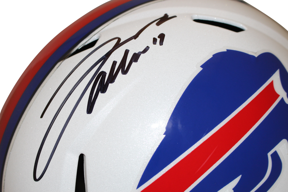 Josh Allen Autographed/Signed Buffalo Bills F/S 2021 Speed Helmet ...