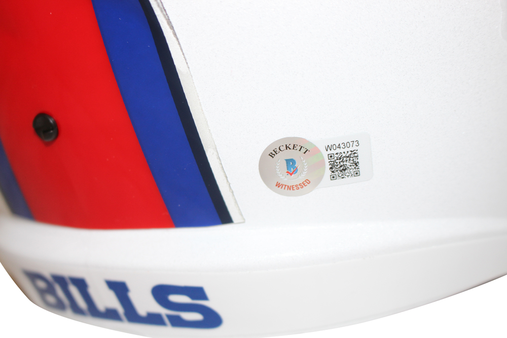 Josh Allen Autographed/Signed Buffalo Bills F/S 2021 Speed Helmet ...