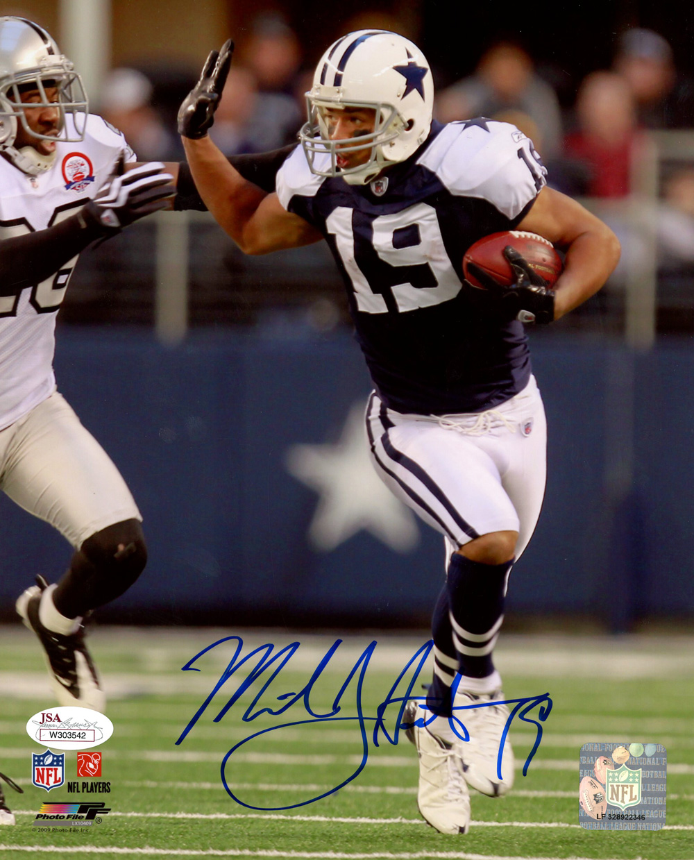 Miles Austin Autographed/Signed Dallas Cowboys 8×10 Photo JSA 48319 ...