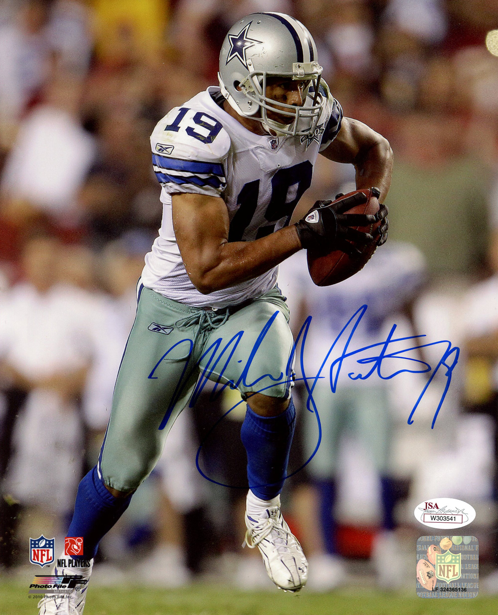 Miles Austin Autographed/Signed Dallas Cowboys 8×10 Photo JSA 48320 ...