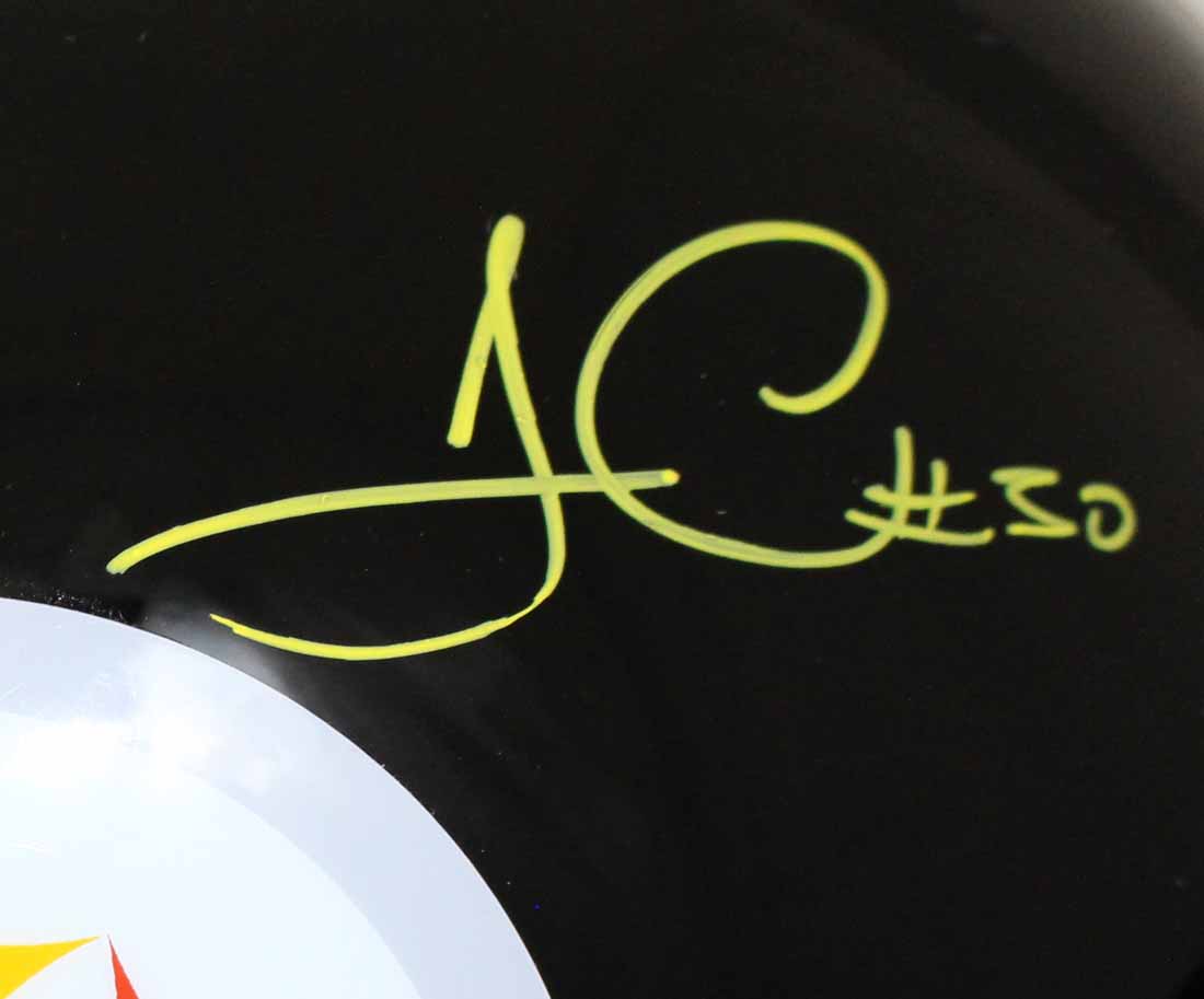 James Conner Autographed Pittsburgh Steelers Speed Replica Helmet JSA ...