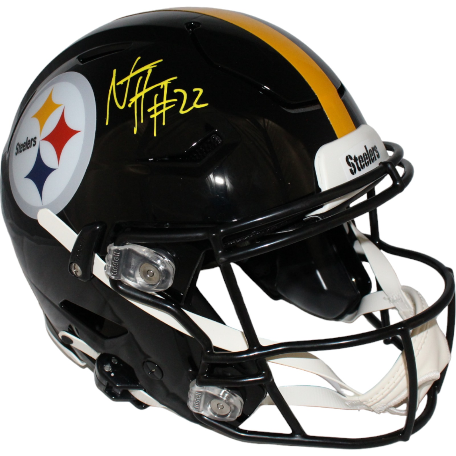 Najee Harris Autographed Pittsburgh Steelers Speedflex Helmet FAN ... Najee Harris Autographed Pittsburgh Steelers Speedflex Helmet FAN ...