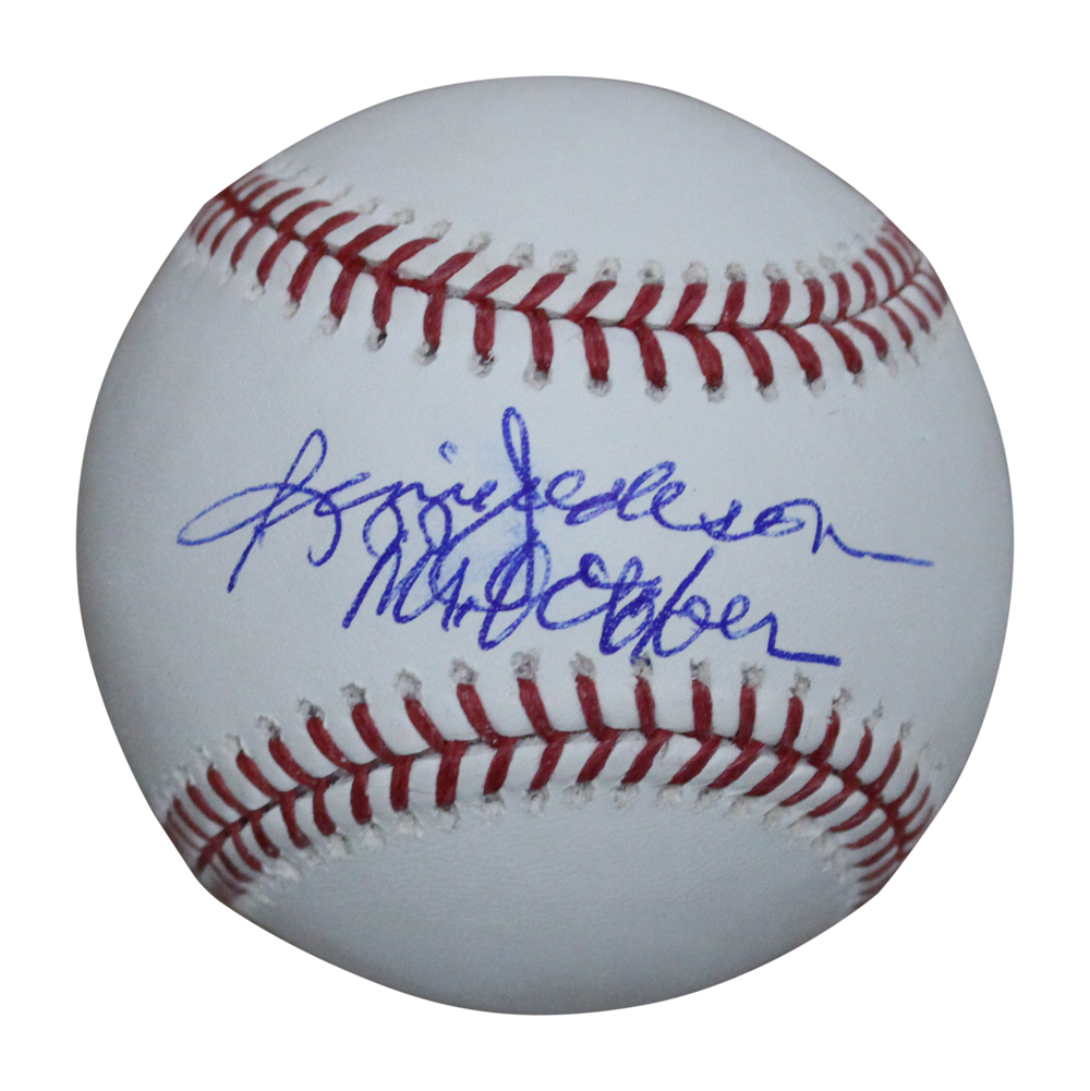 Reggie Jackson Autographed Baseball