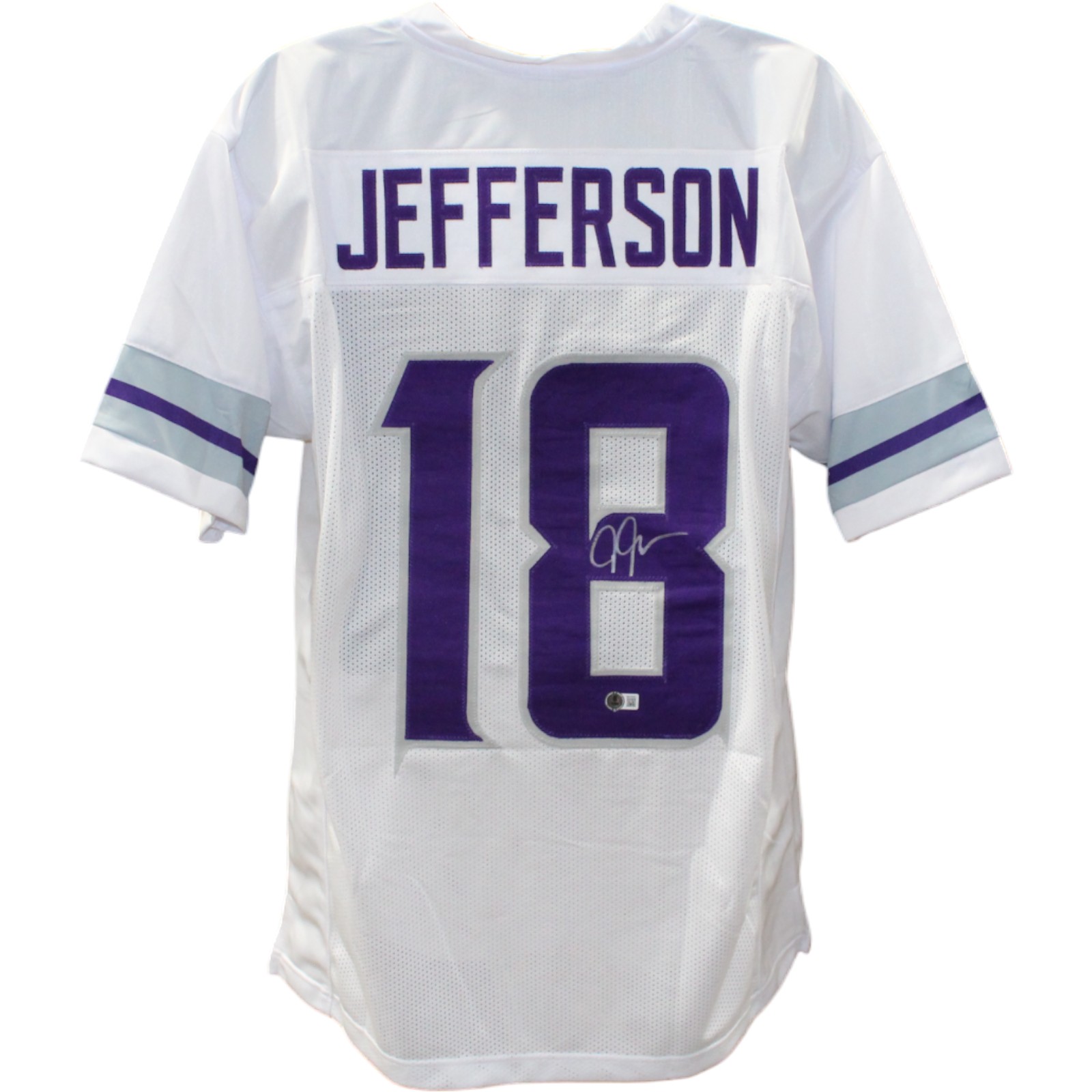Justin Jefferson Autographed Pro Style XL 24 Alternate Jersey Beckett ...