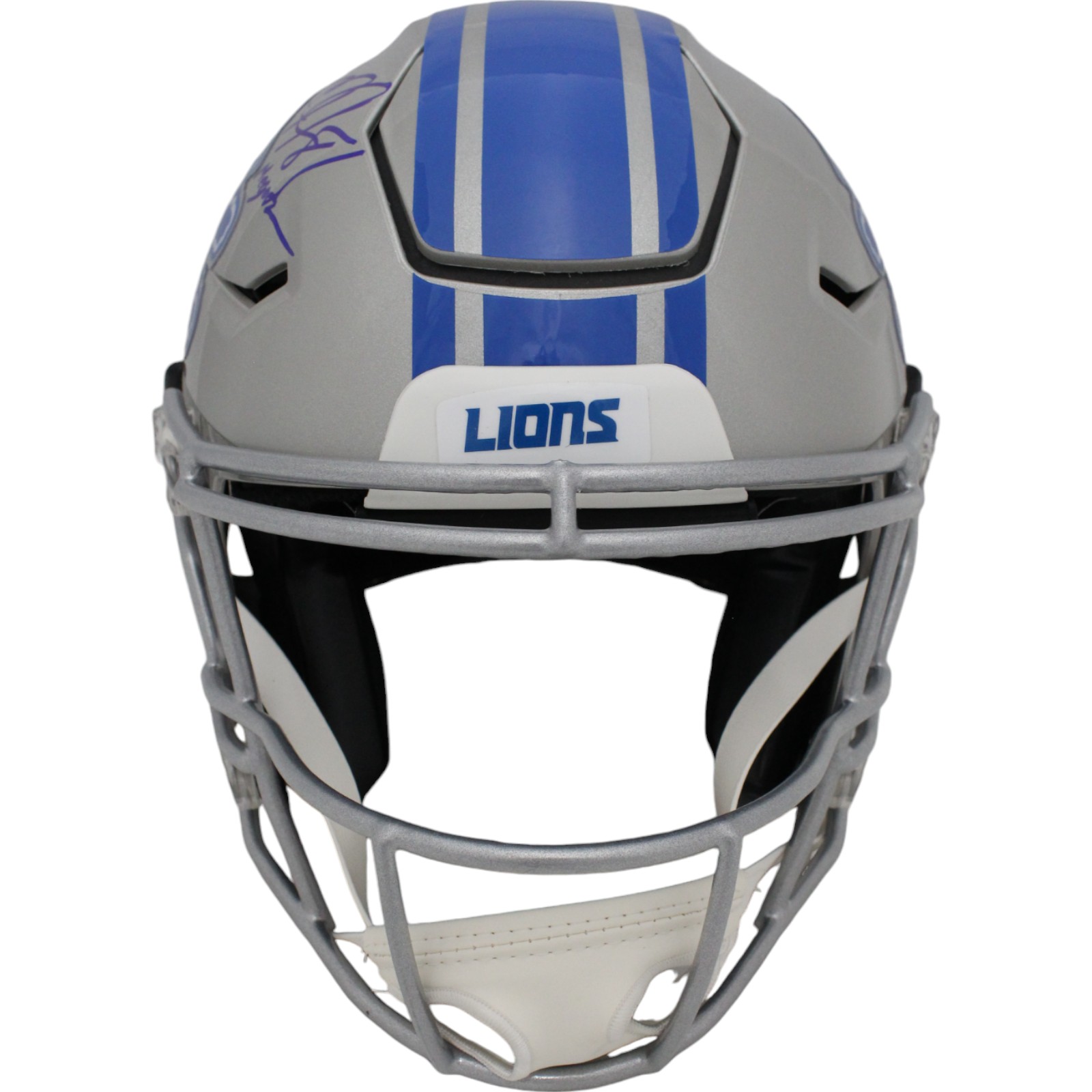 Calvin Johnson Autographed Detroit Lions SpeedFlex Helmet Megatron ...