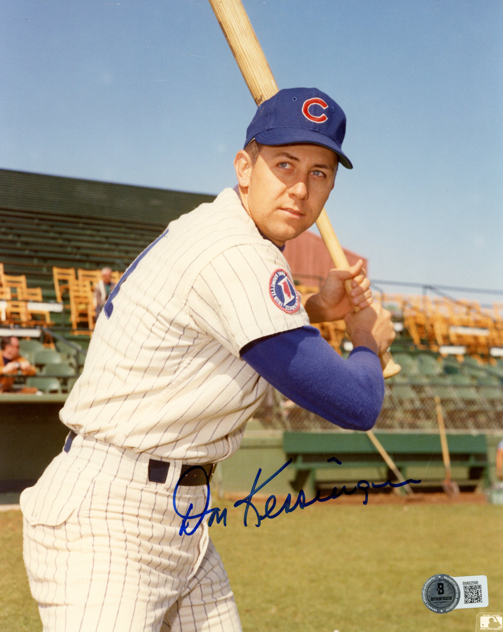 Don Kessinger Autographed Chicago Cubs 8×10 Photo Beckett 45234 ...