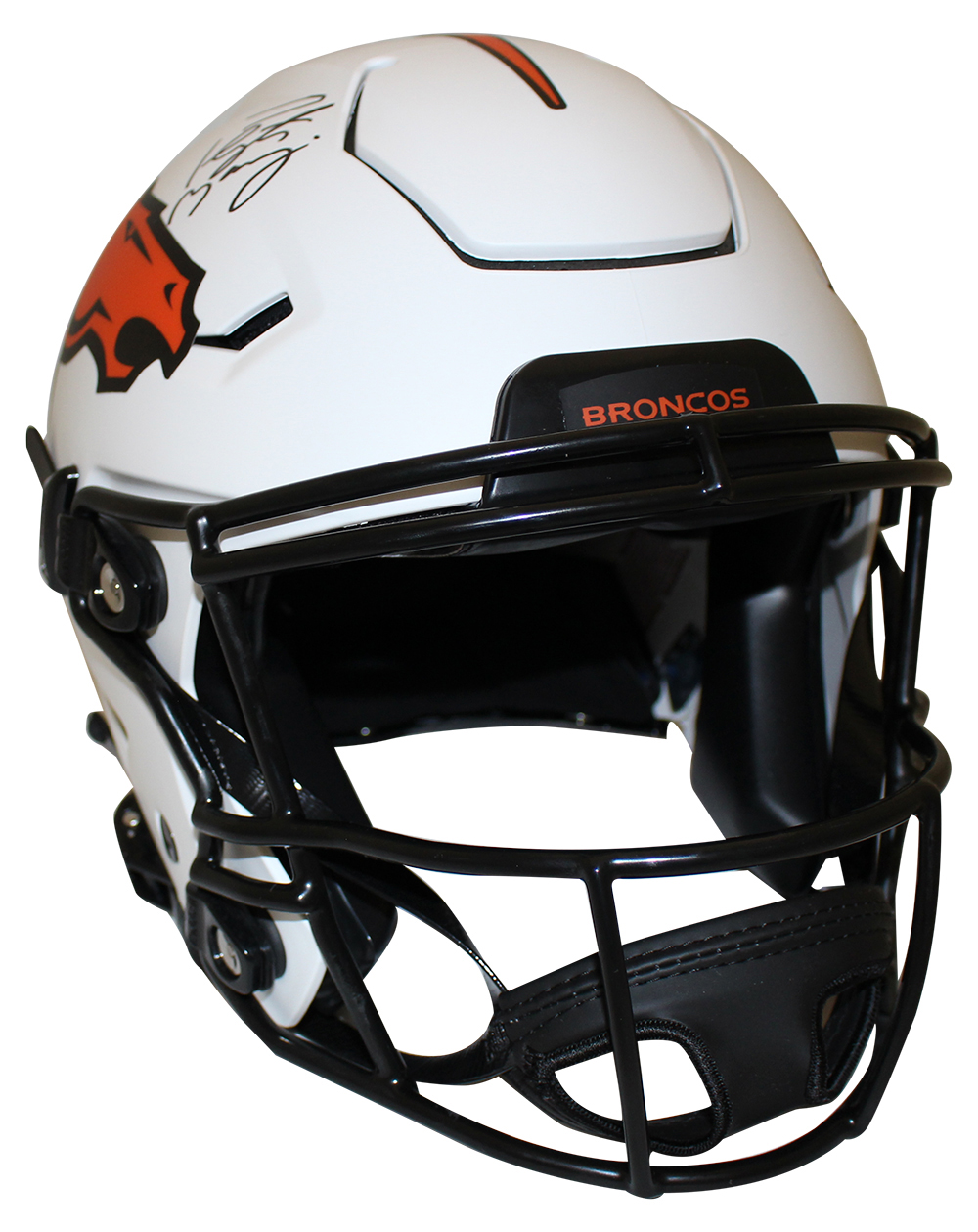 Broncos Helmet Logo Black And White
