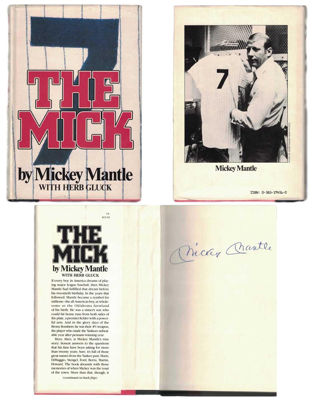 Mickey Mantle Book