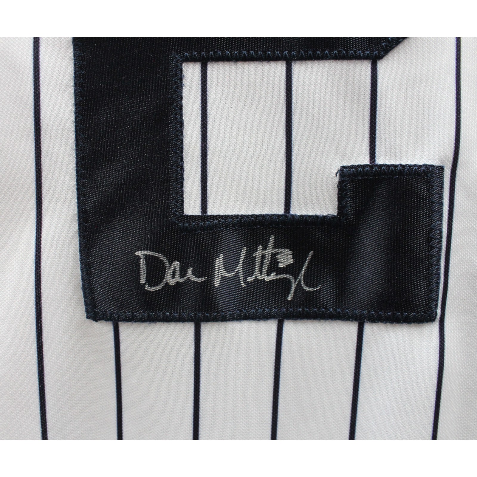 Don Mattingly Signed New York Yankees White Majestic L Jersey Insc BAS ...