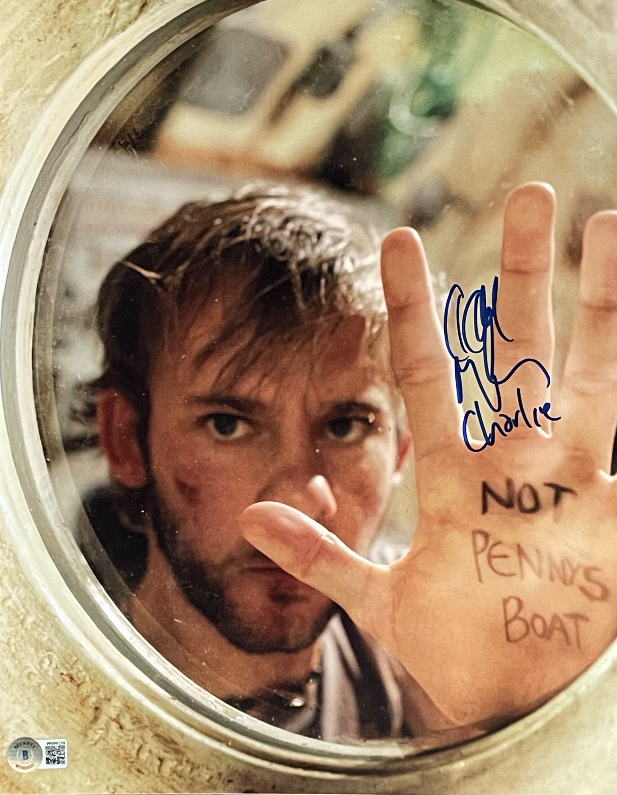 Dominic Monaghan Autographed/Signed Lost Charlie 11×14 Photo Beckett ...