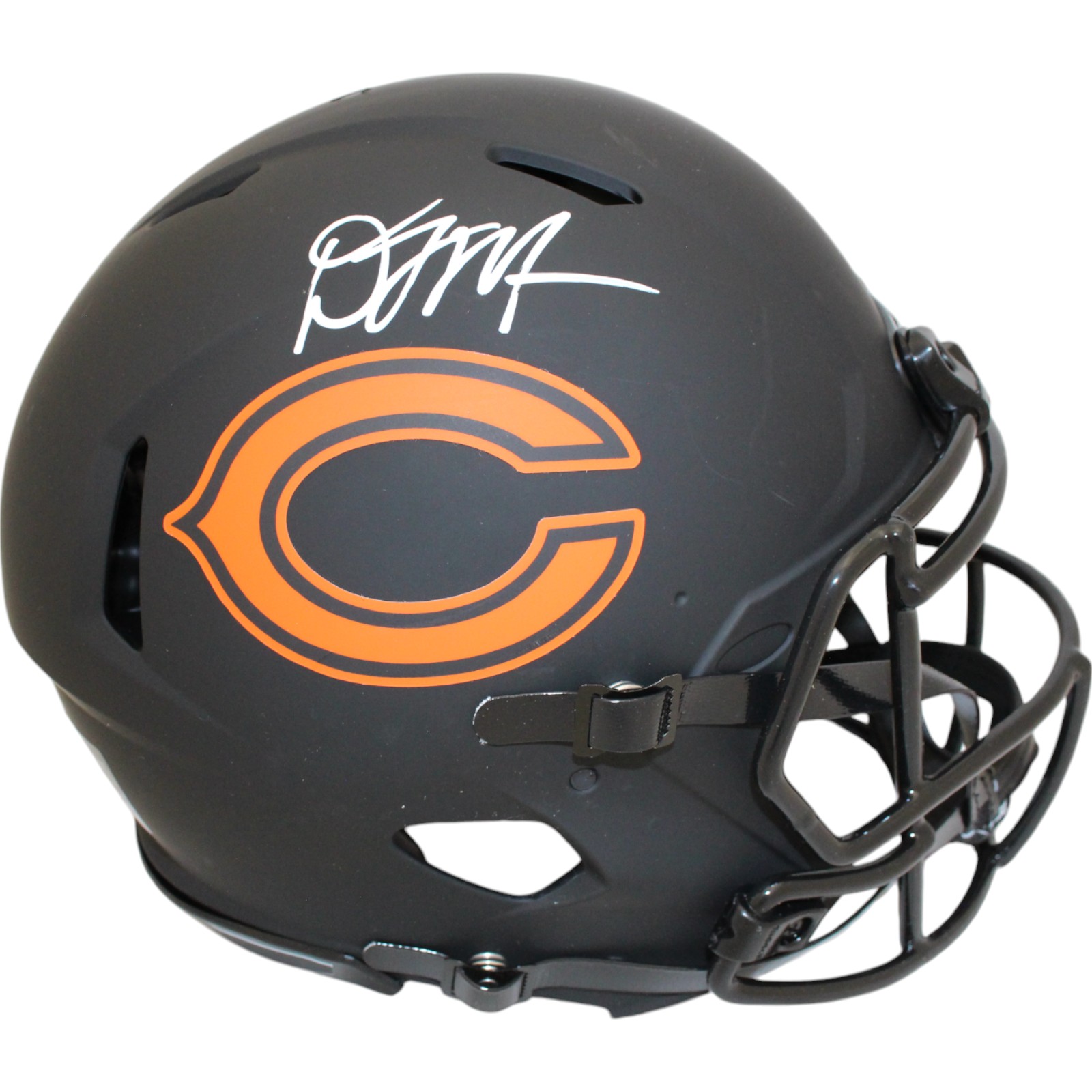 DJ Moore Autographed/Signed Chicago Bears Authentic Eclipse Helmet ...