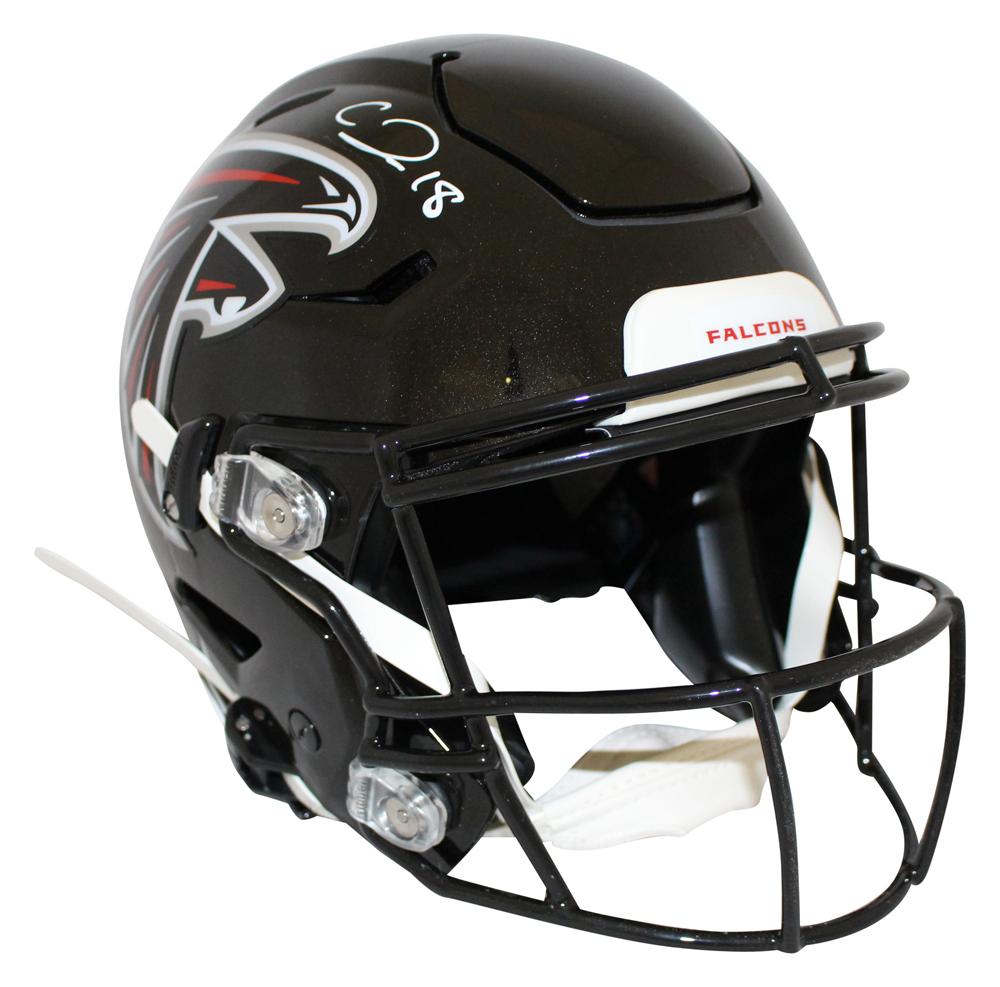 Calvin Ridley Autographed Atlanta Falcons Authentic Speed Flex Helmet ...