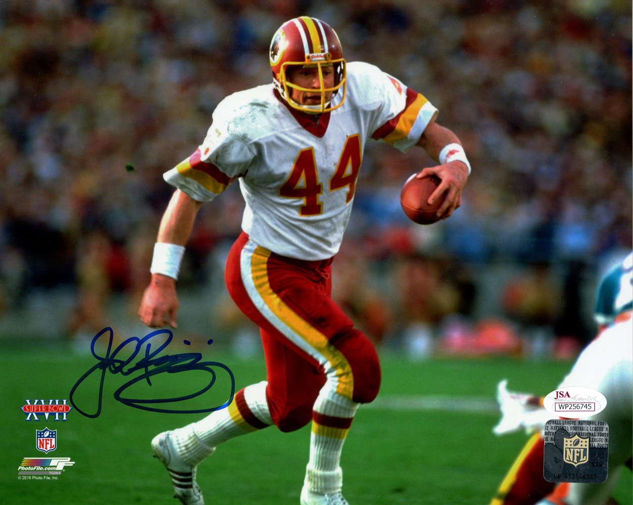 John Riggins Autographed Washington Redskins 8×10 Photo JSA 48600 ...