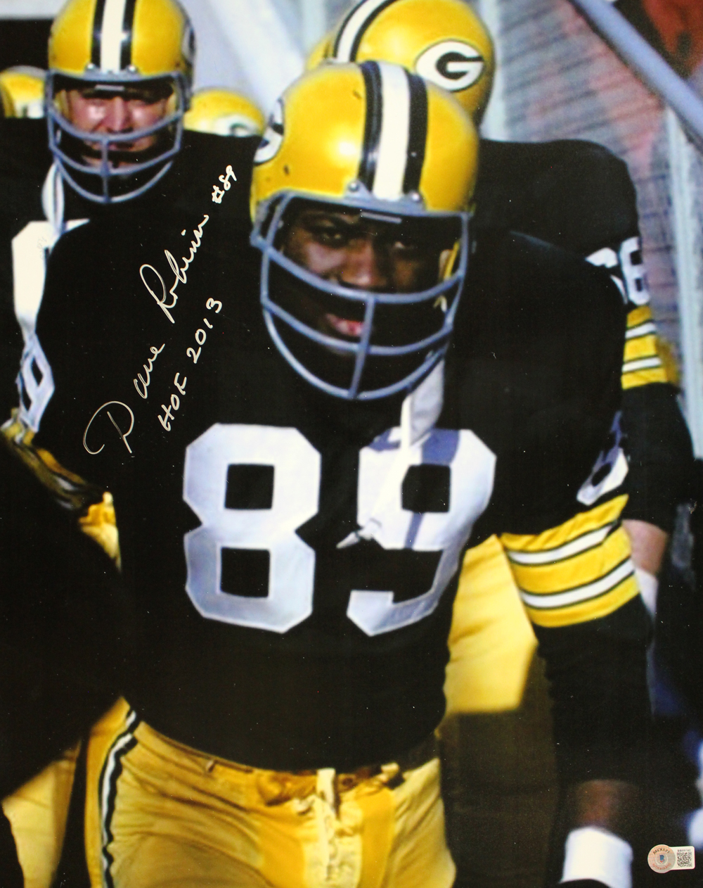 Dave Robinson Autographed Green Bay Packers 16×20 Photo HOF Beckett ...