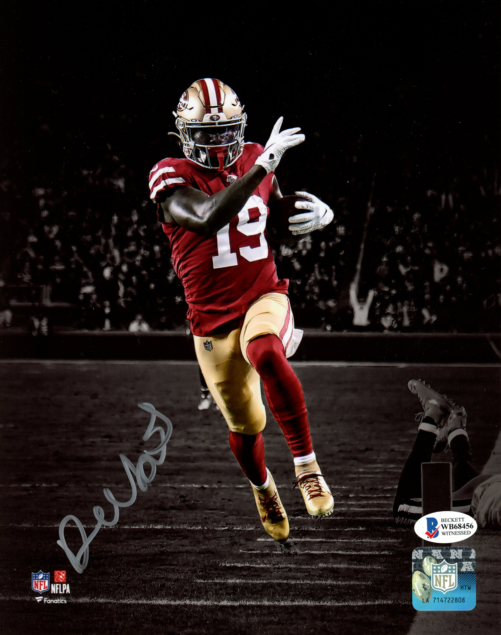 Deebo Samuel Autographed/Signed San Francisco 49ers 8×10 Photo Beckett ...