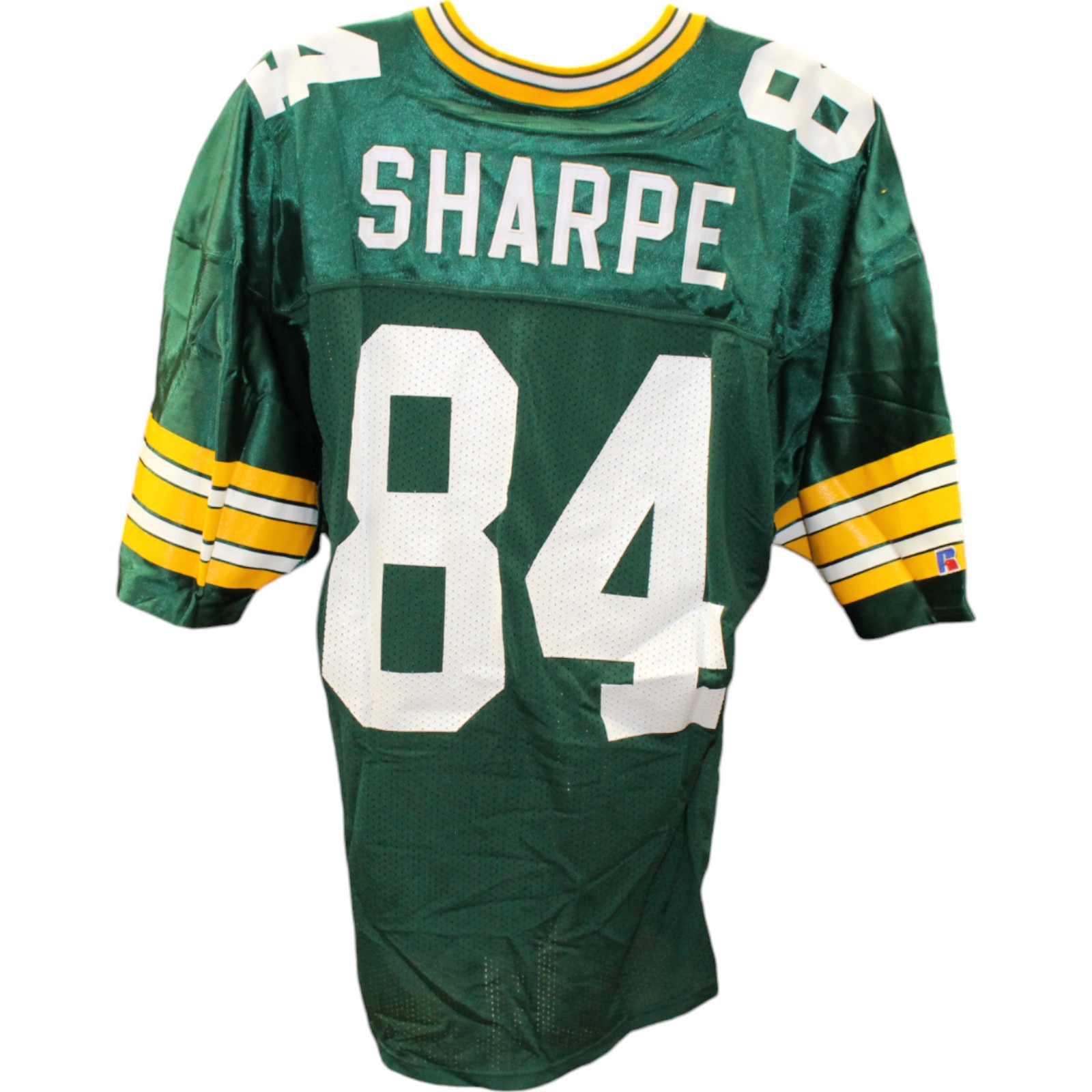 Sterling Sharpe Signed Green Bay Packers Russell 48 Green Jersey BAS ...