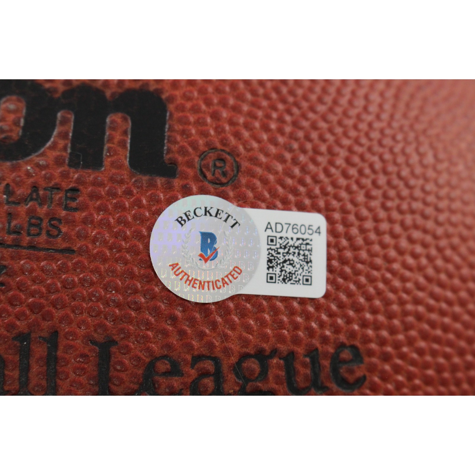 Phil Simms Autographed Super Bowl XXI Official Football Beckett 44311 ...
