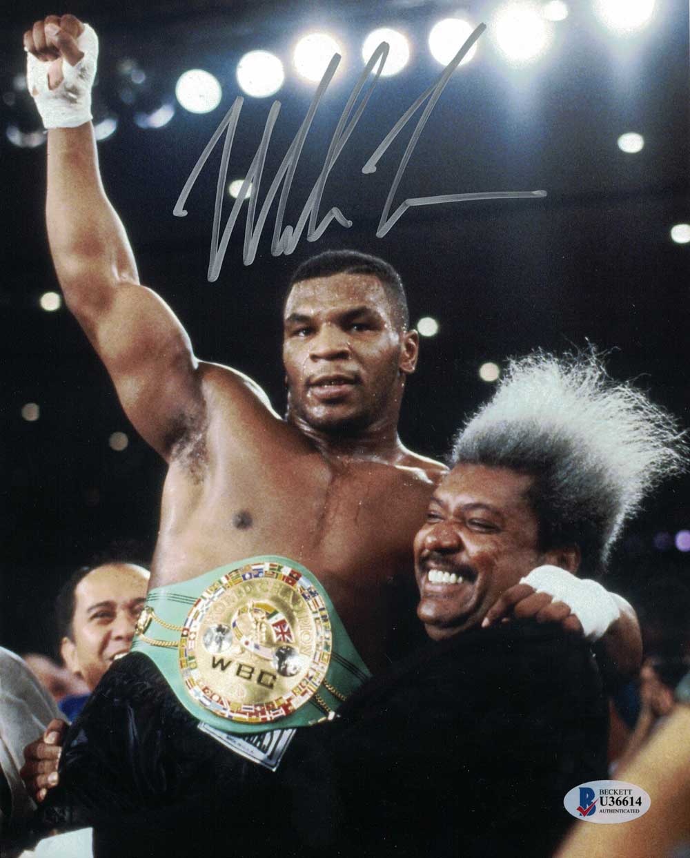 Mike Tyson Autographed Signed Boxing 8×10 Photo Bas 29552 Denver
