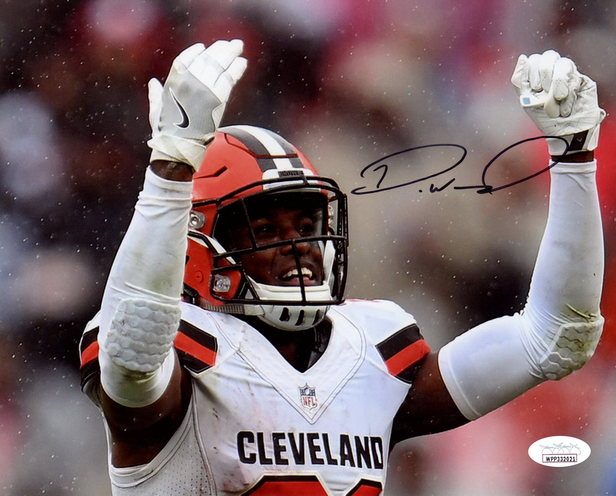 Denzel Ward Autographed/Signed Cleveland Browns 8×10 Photo JSA 48261 ...
