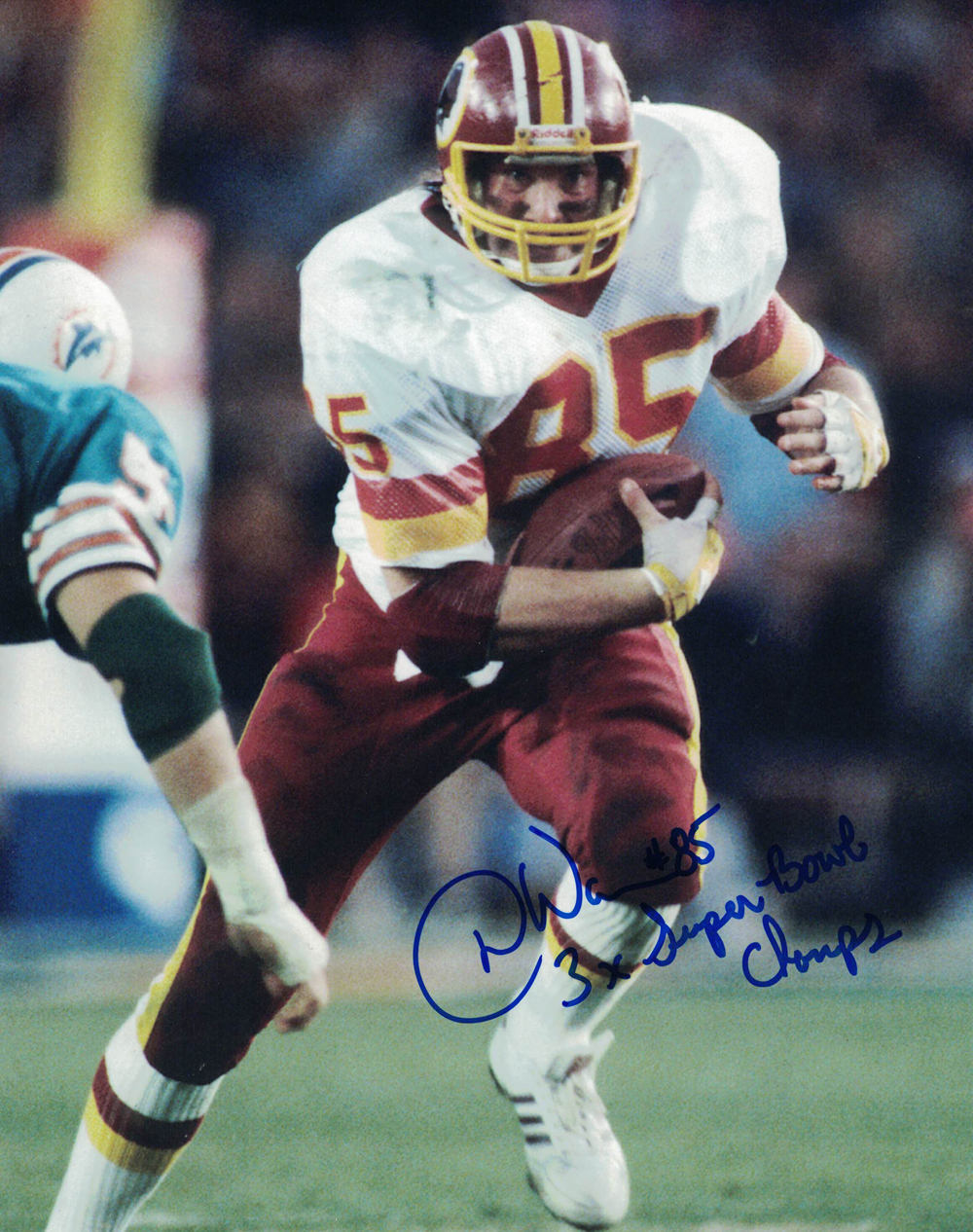 Donnie Warren Autographed Washington Redskins 8×10 Photo Champs 27979 ...