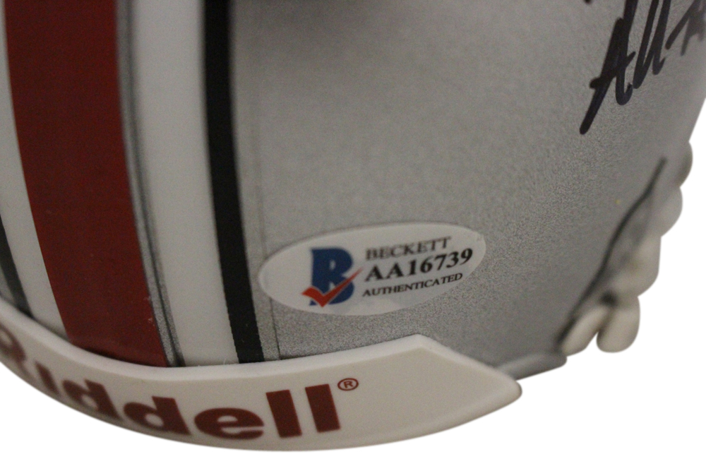 Matt Wilhelm Signed Ohio State Buckeyes Mini Helmet All American BAS ...