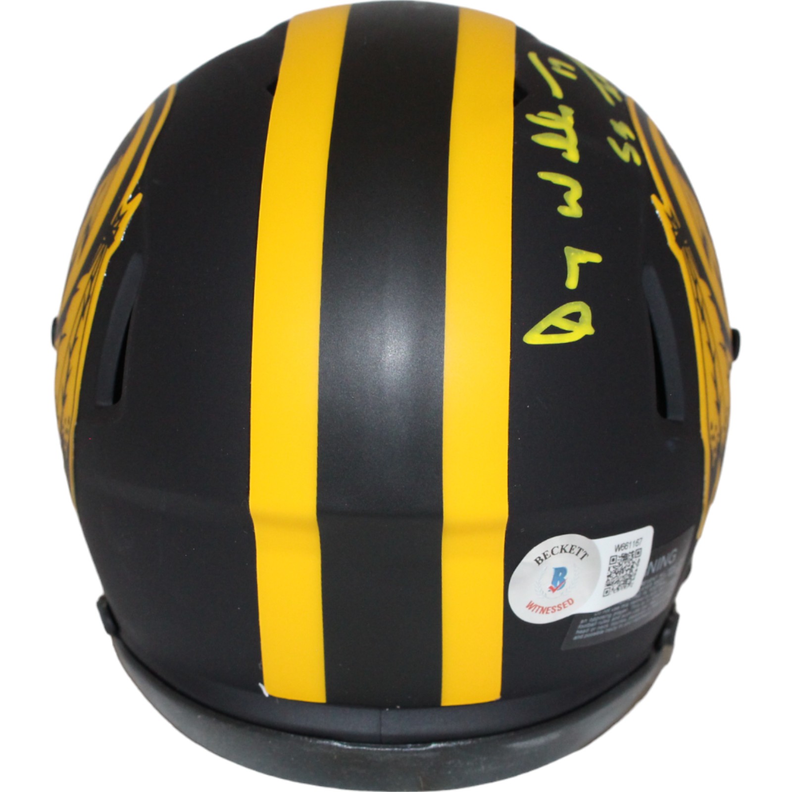 Doug Williams Signed Washington Redskins Eclipse Mini Helmet MVP BAS ...